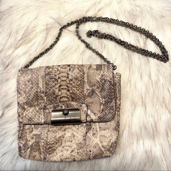Coach | Bags | Coach Snakeskin Print Crossbody Purse | Poshmark